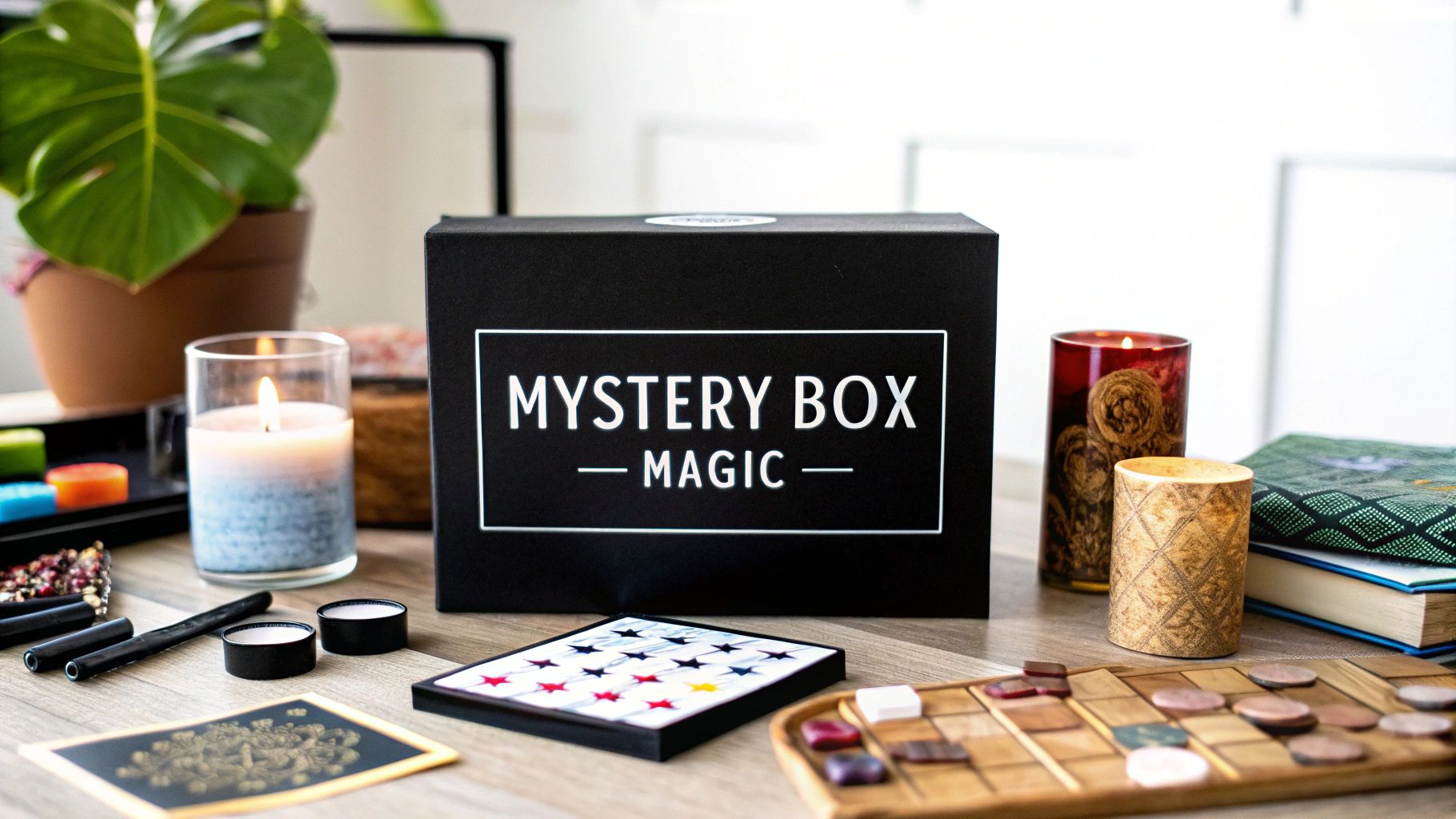 7 Unforgettable Mystery Box Gift Ideas for 2025 - Jackpot Candles