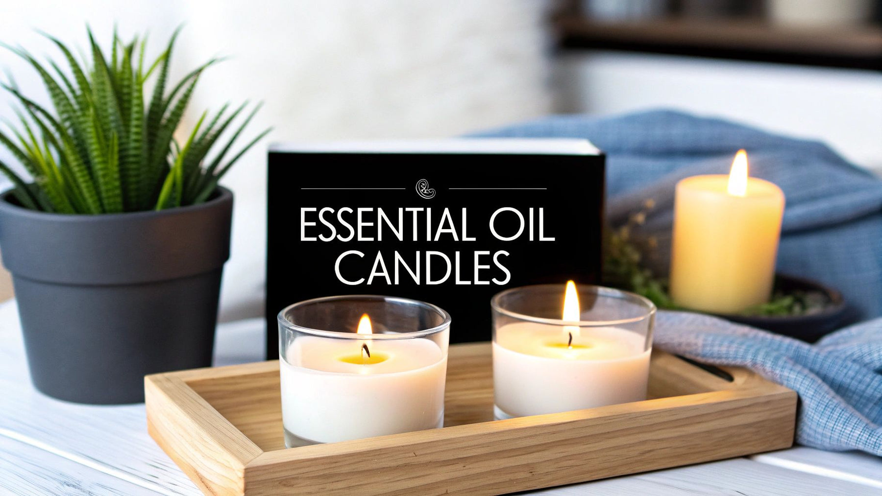 Essential Oil Candles Made with Essential Oils | Natural Ambiance ...
