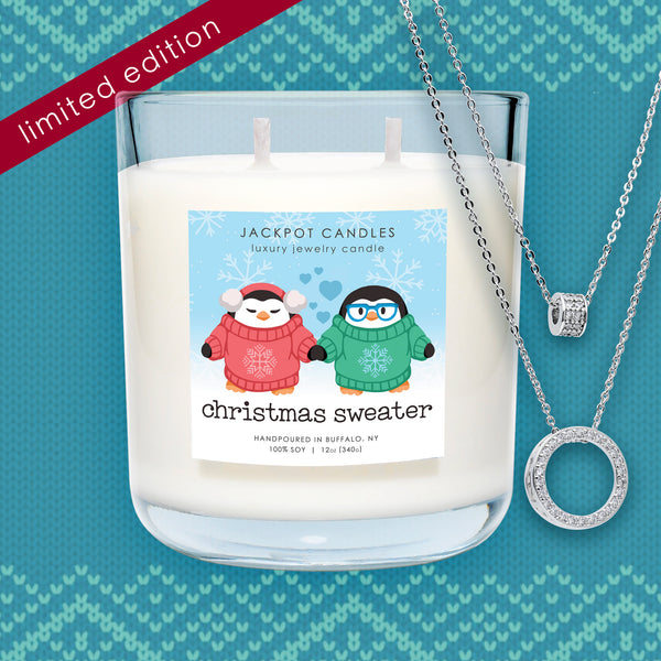 Christmas Sweater Candle - Jackpot Candles
