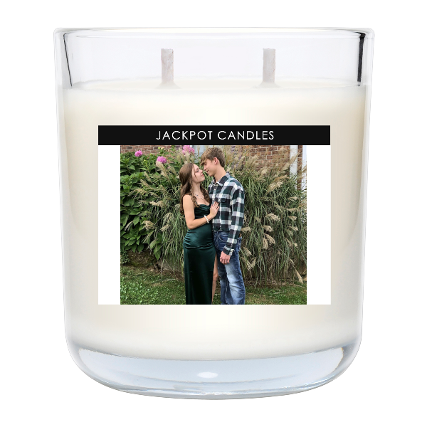 Custom Label Personalized Candle - Jackpot Candles
