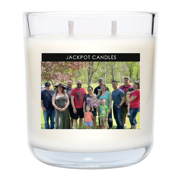 Custom Label Personalized Candle - Jackpot Candles