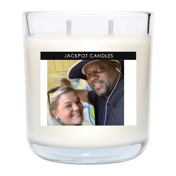 Custom Label Personalized Candle - Jackpot Candles