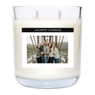 Custom Label Personalized Candle - Jackpot Candles