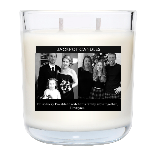 Custom Label Personalized Candle - Jackpot Candles