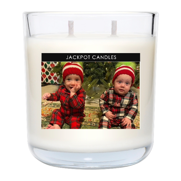 Custom Label Personalized Candle - Jackpot Candles