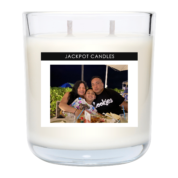 Custom Label Personalized Candle - Jackpot Candles