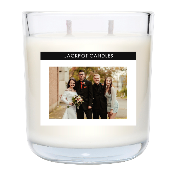 Custom Label Personalized Candle - Jackpot Candles